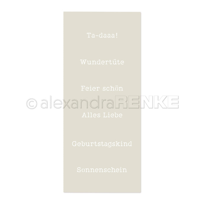 Stencil Ta-daaa! – alexandrarenke